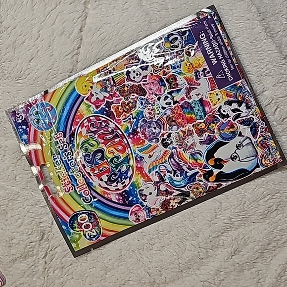 Lisa Frank | Other | Lisa Frank Huge Sticker Book Bundle 500 Stickers ...